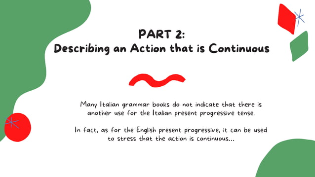 Italian Present Progressive 101: Easily Learn This Fundamental Italian ...