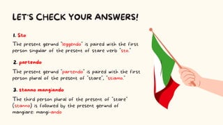 Italian Present Progressive 101: Easily Learn This Fundamental Italian ...