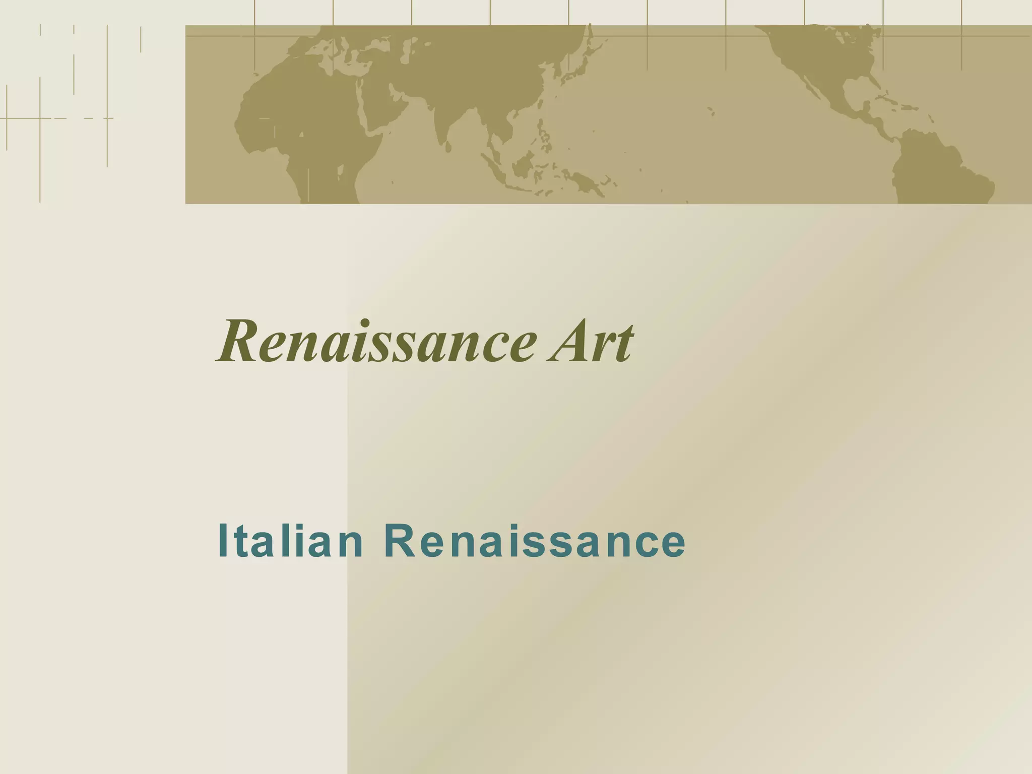 Italian Renaissance | PPT