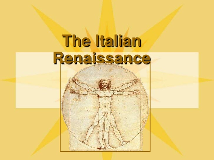 Italian Renaissance Powerpoint Designs