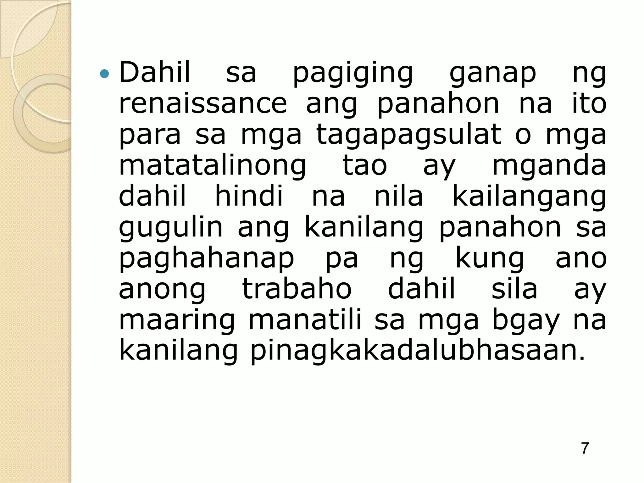 Italian renaissance | PPTX