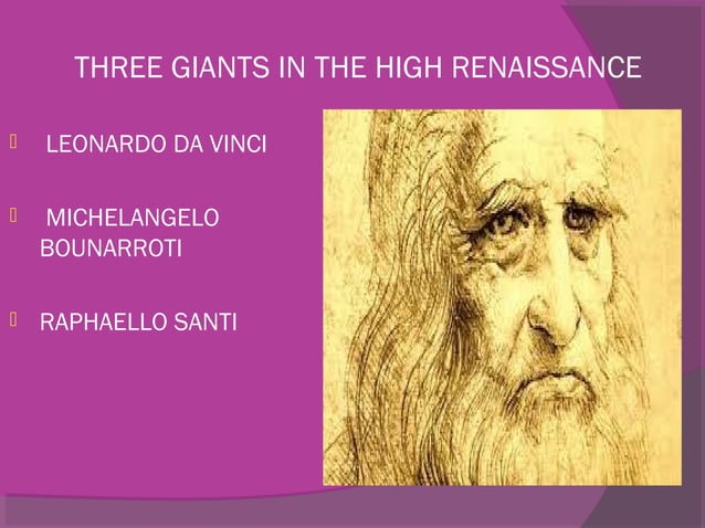 Italian Renaissance Art | PPT