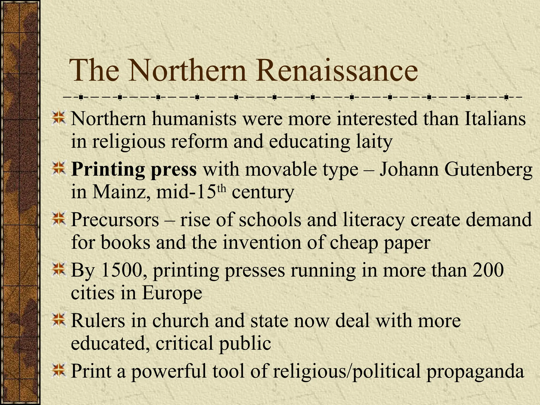 Italian Renaissance and Northern Renaissance Presentation.ppt