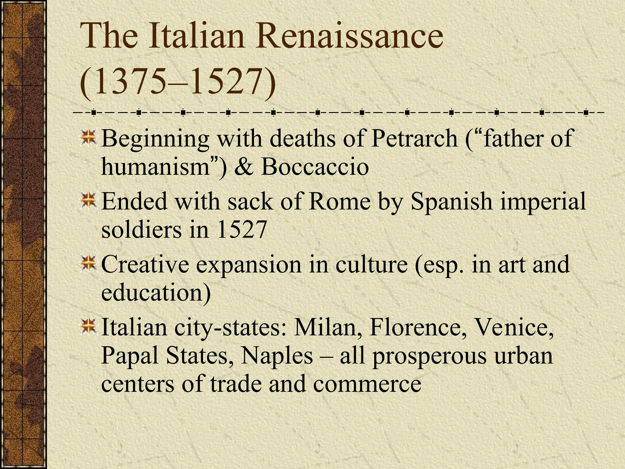 Italian Renaissance and Northern Renaissance Presentation.ppt