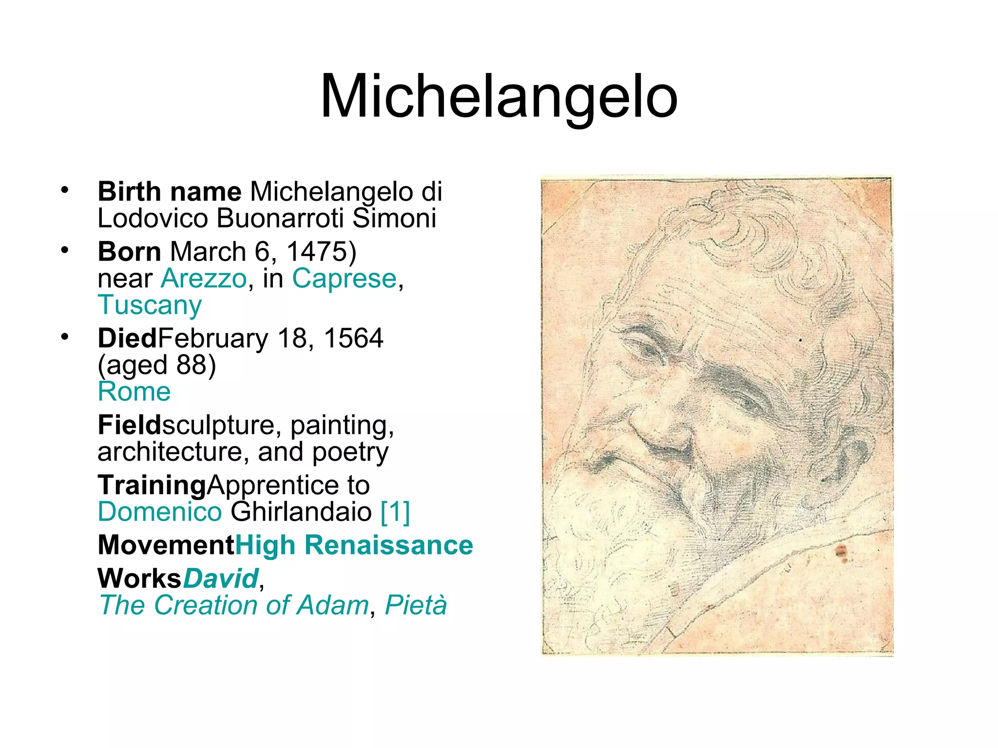 Italian Renaissance Artists | PPT | Fine Art