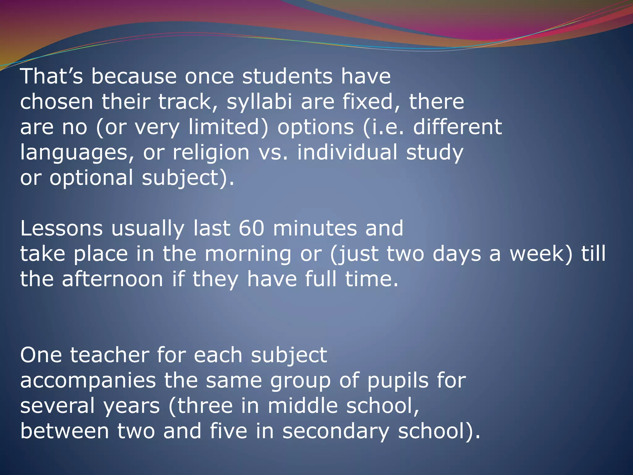 Italian school system | PPTX
