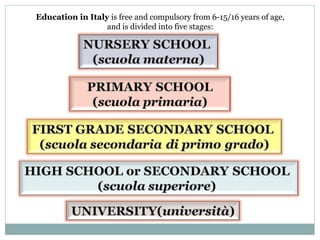 Italian school system | PPT