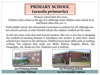 Italian school system | PPT