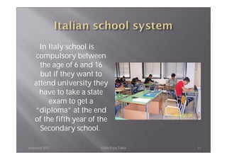 Italian school system | PDF