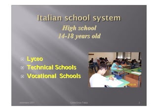 Italian school system | PDF