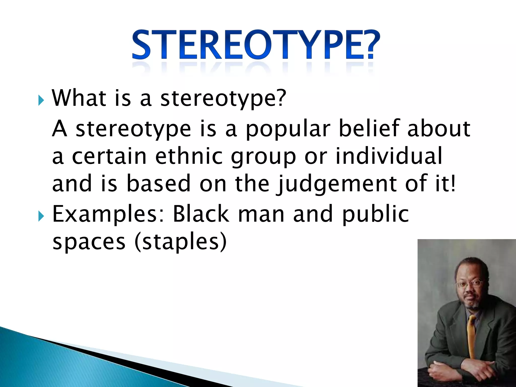 Italian stereotypes about NorthAmericans by maria b | PPTX