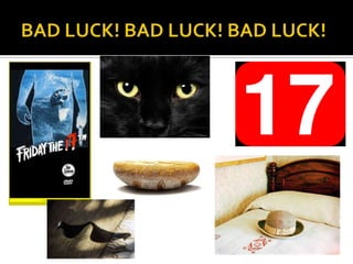 Italian Superstitions | PPTX