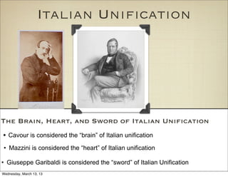 Italian unification 1213 | PDF