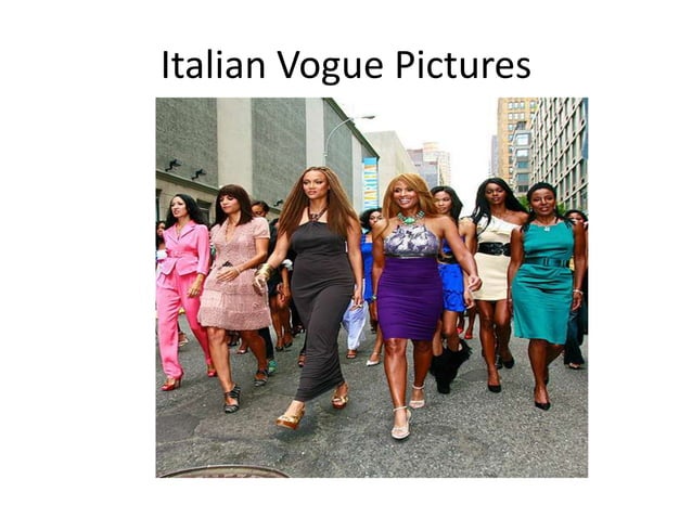 Italian Vogue | PPTX