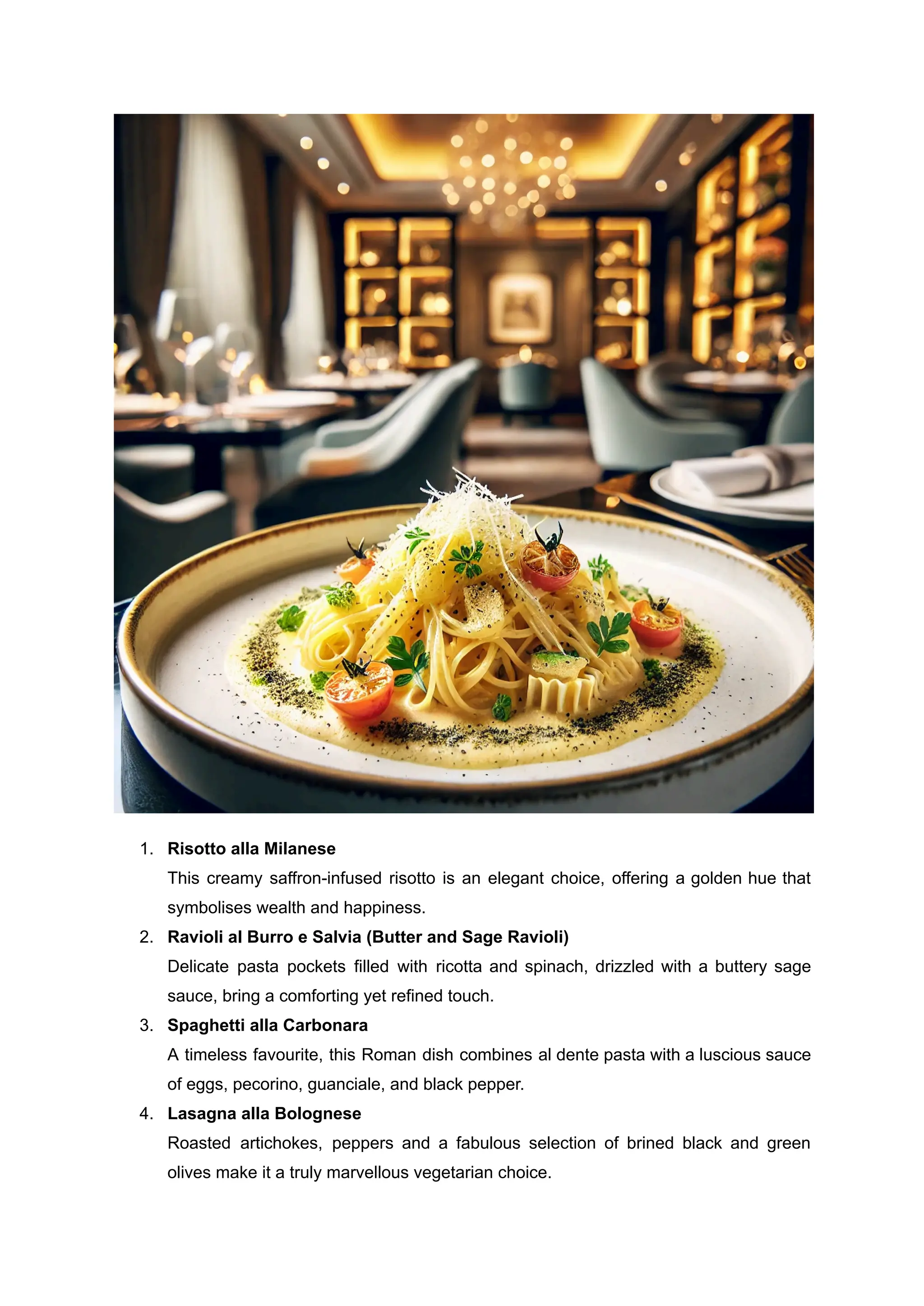 The Ultimate Italian Wedding Dishes for a Memorable Celebration | PDF