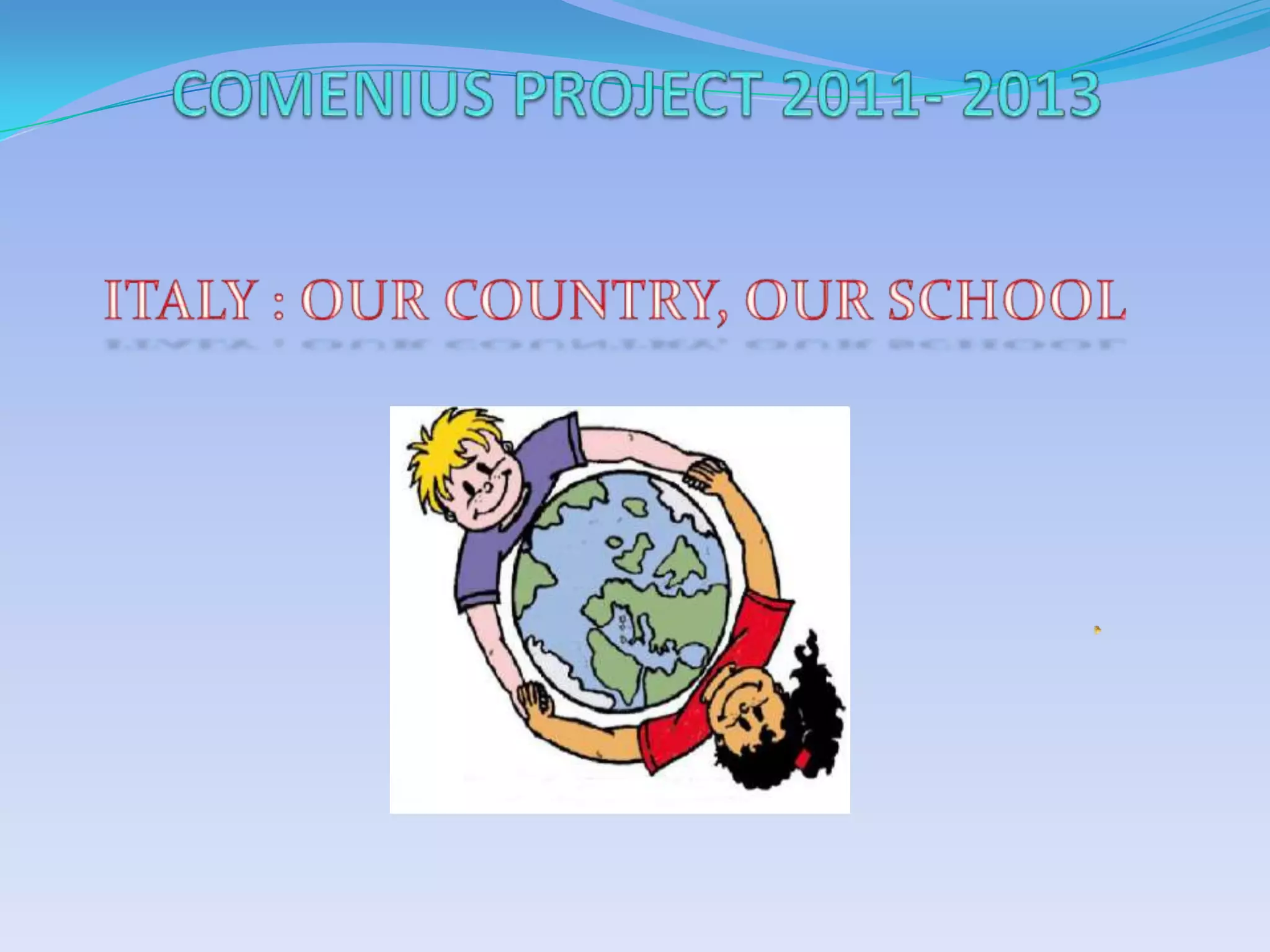 Italie comenius leaflet | PPTX
