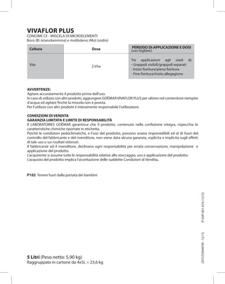 Italie vivaflor plus 5 l 1215 | PDF