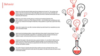 Italian Business Culture | PPTX