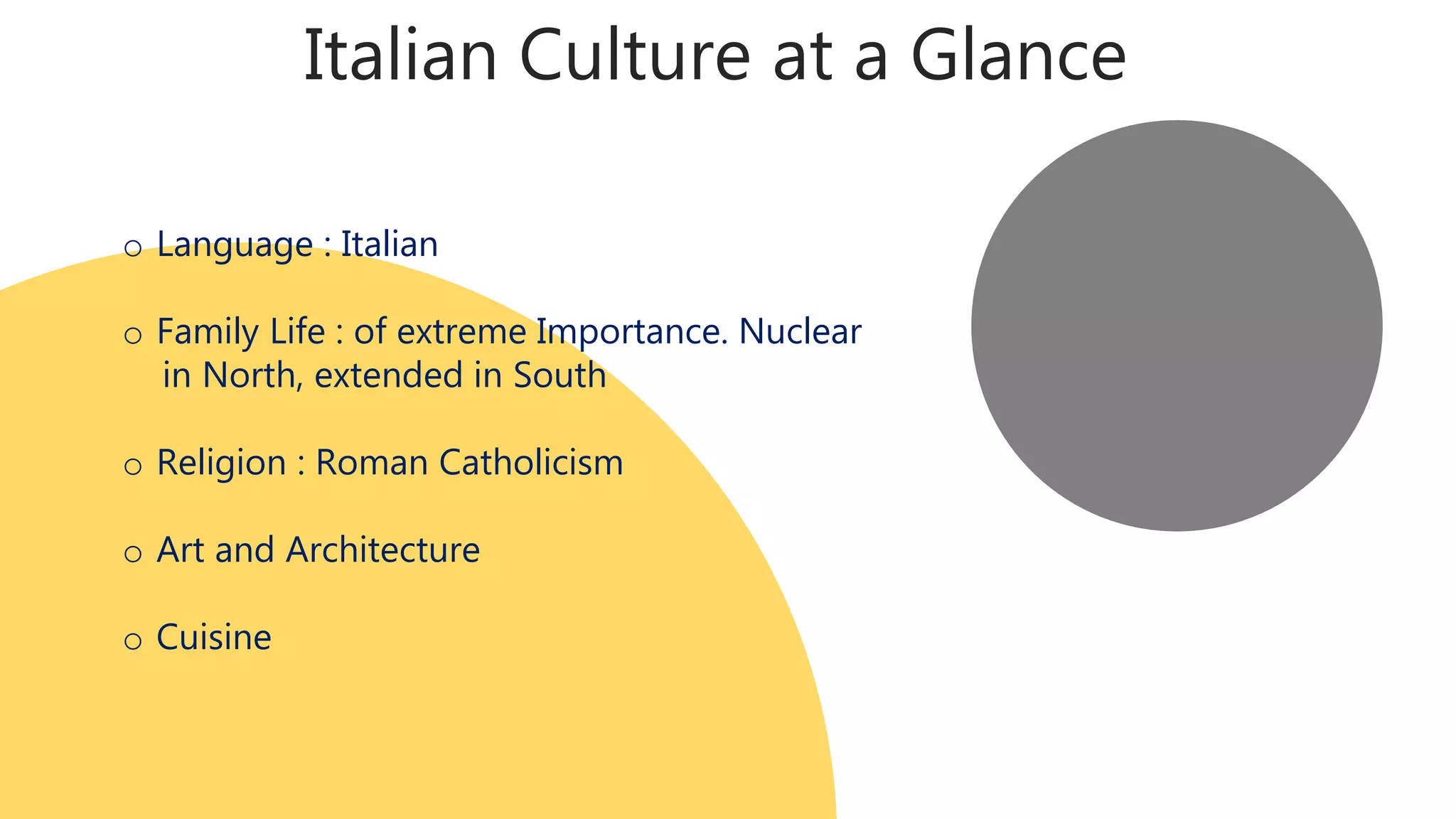 Business Culture in Italy from an Intercultural perspective | PPTX