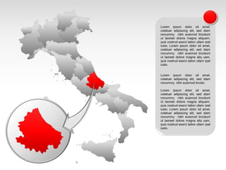 Italy PowerPoint Map | PPT