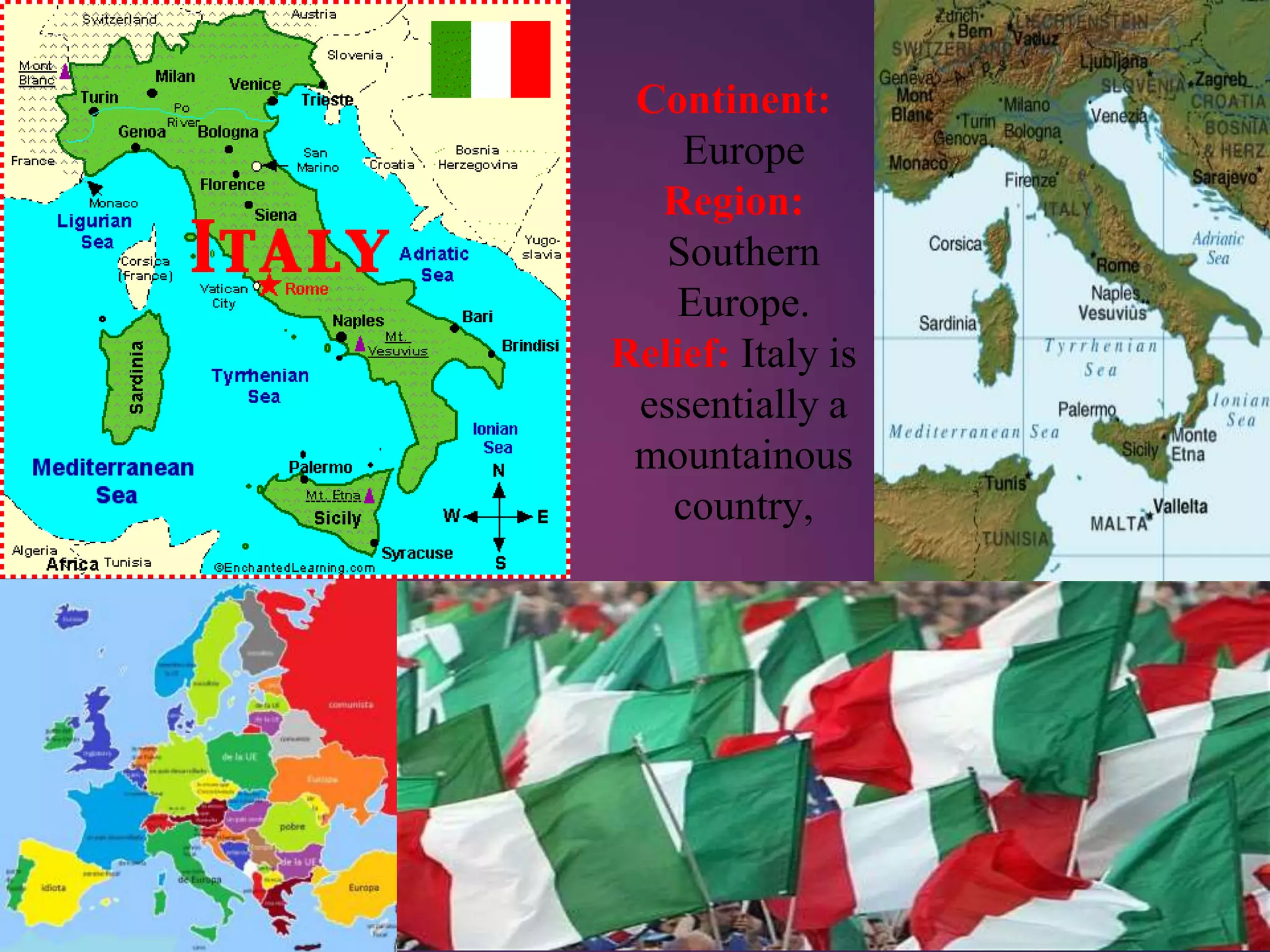 Italy - English Presentation | PPTX