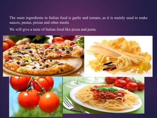 Italy - English Presentation | PPTX