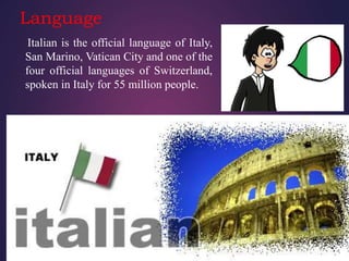 Italy - English Presentation | PPTX