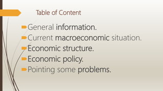 Italy and its economy 2019 | PPTX