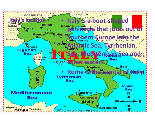 Italy and rome's geography | PPTX
