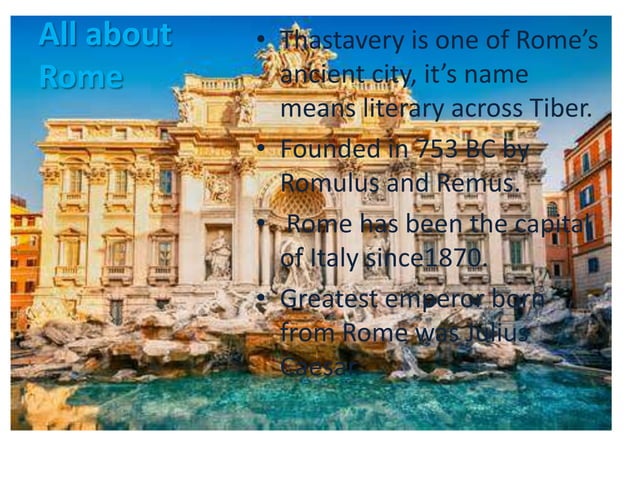 Italy and rome's geography | PPTX