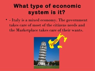 Italy economy research | PPT