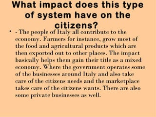 Italy economy research | PPT