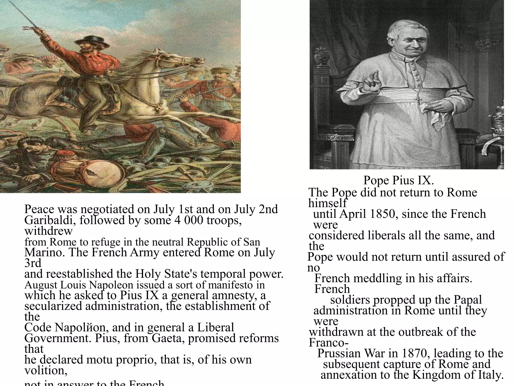 Italian national historical event | PPTX