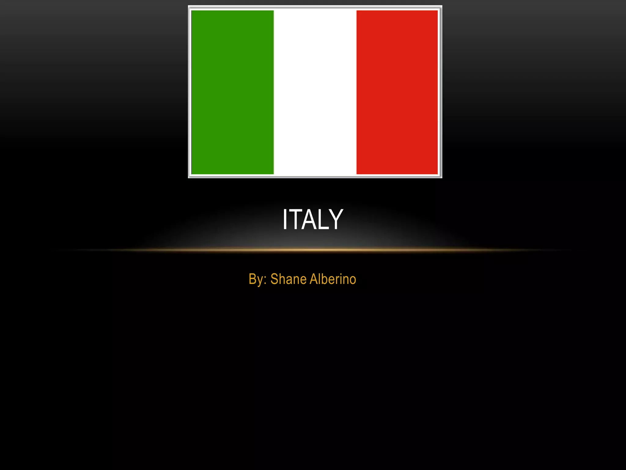 Italy powerpoint | PPTX