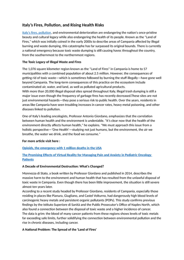 Italy’s Fires, Pollution, and Rising Health Risks.docx