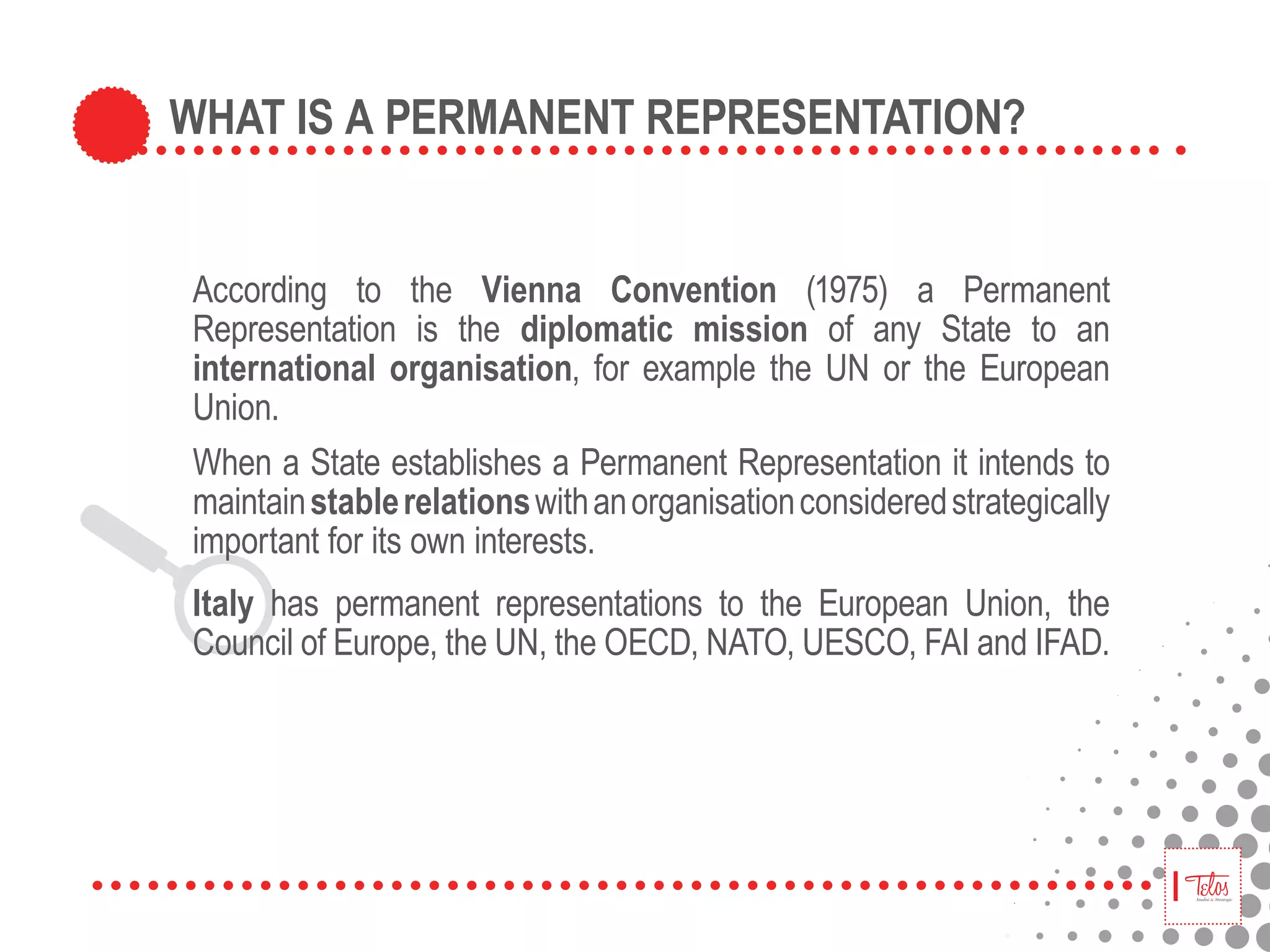 Italy's Permanent Representation to the EU | PDF
