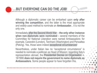 Italy's Permanent Representation to the EU | PPT