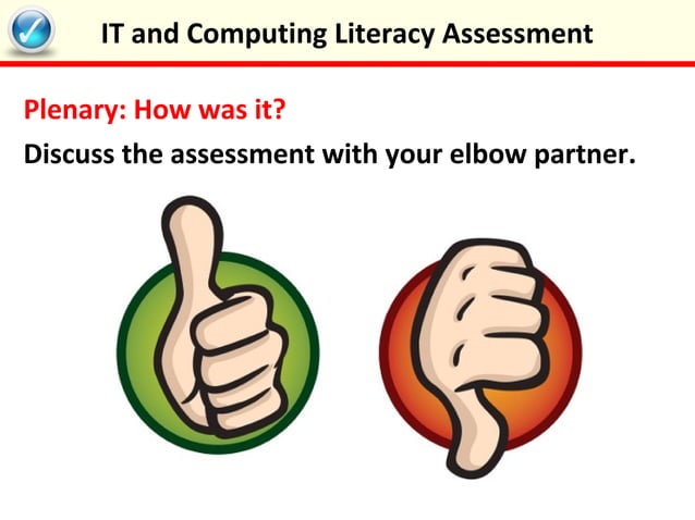 It and computing assessment | PPT