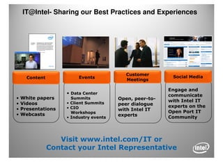 Intel Social Computing & Sustainability Issues | PPT