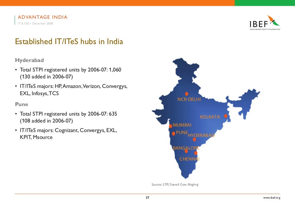 Indian IT and ITeS Industry Presentation 010709