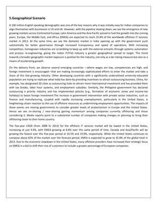 It and ites sector in india | DOCX