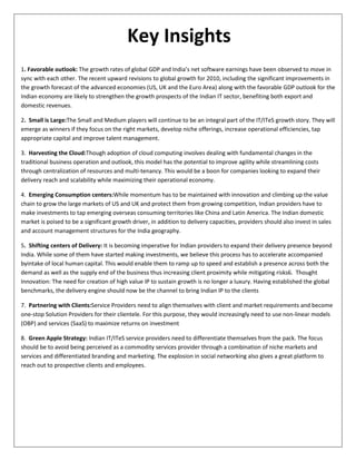 It and ites sector in india | DOCX