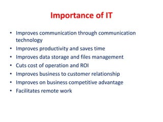 Information Technology and its Applications | PDF