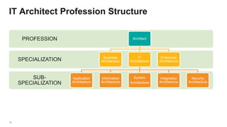 IT Architect Profession | PDF