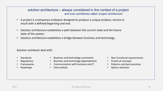 IT Architecture and Architects | PPTX