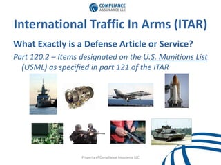 Itar for senior executives | PPTX