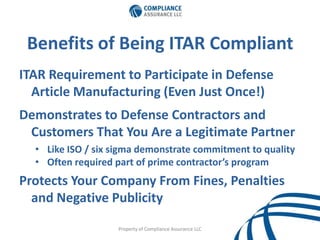 Itar for senior executives | PPTX