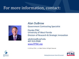ITAR overview for PTAC clients | PPTX
