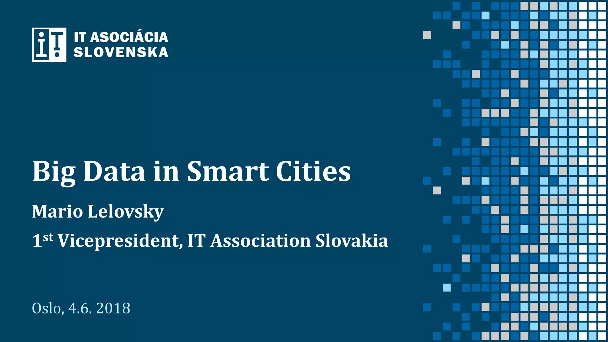 ITAS - Big Data in Smart Cities | PPT