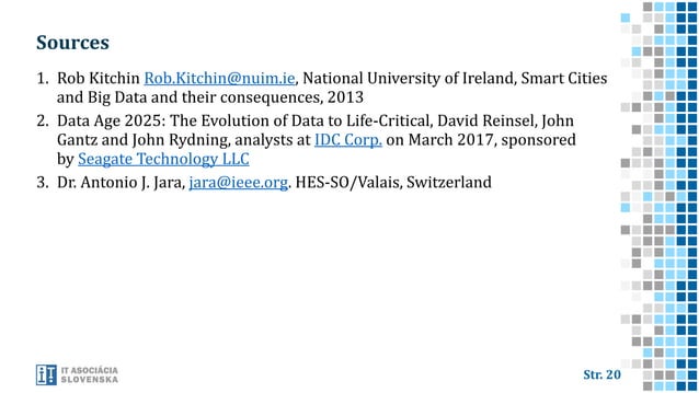 ITAS - Big Data in Smart Cities | PPT